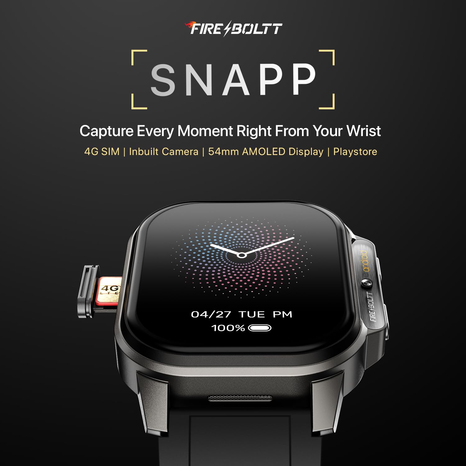 Fire-Boltt Snapp Smart Watch – Firboltt | India's Trusted No. 1 ...